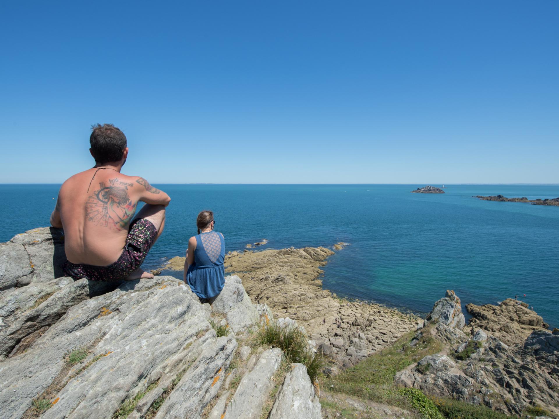 The Pointe du Grouin and its bird island | Saint-Malo – Mont-Saint ...