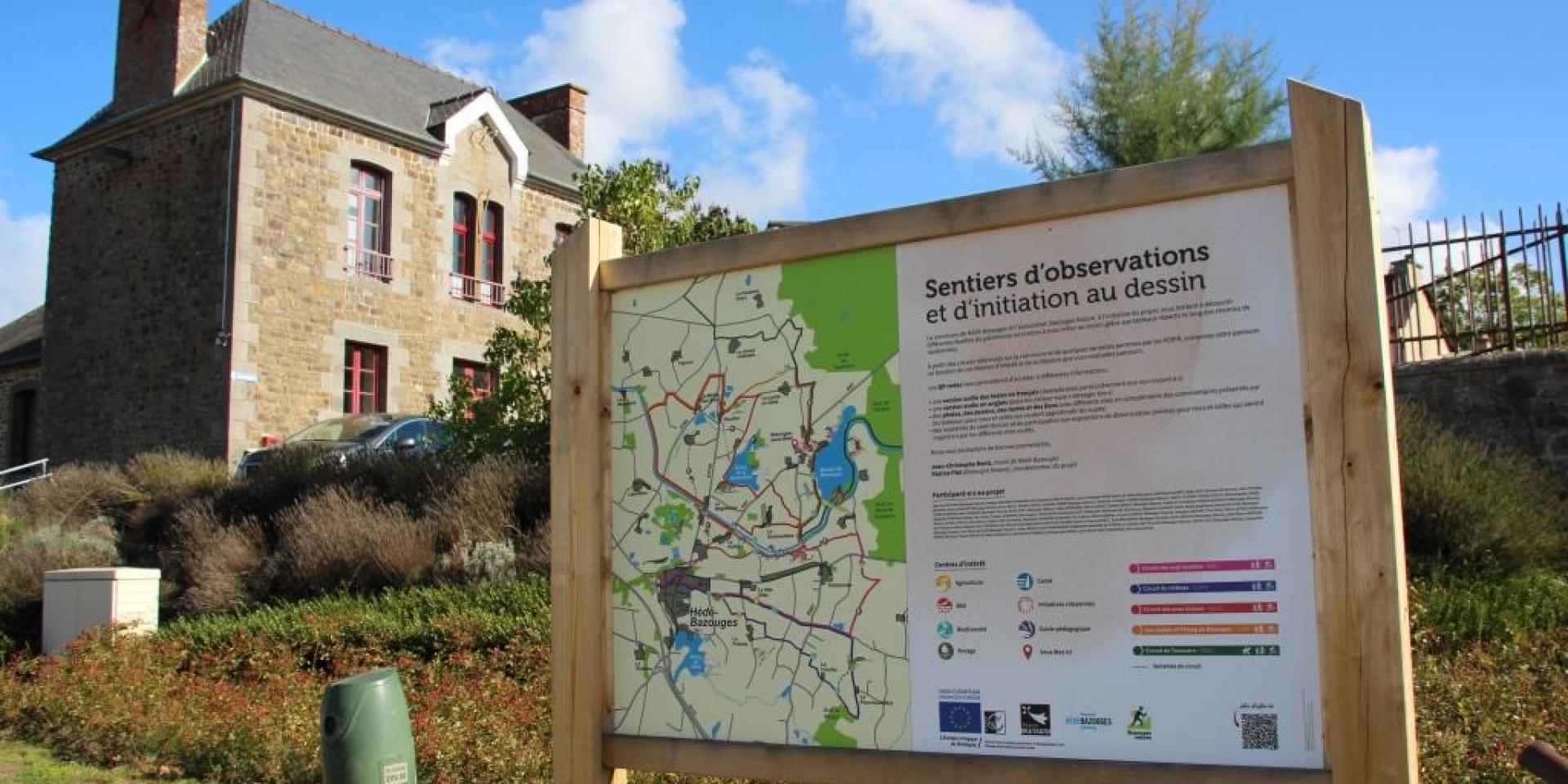 Les sentiers d’observations et d’initiation au dessin à Hédé-Bazouges | Saint-Malo – Baie du ...